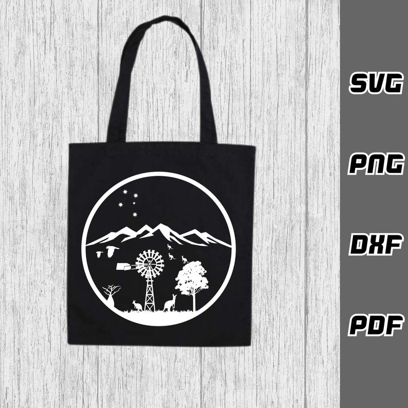 Australian Outback SVG Circle Png Dxf Pdf Australia - Etsy Australia