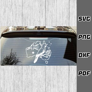 Australia Cockatoo Svg - Png - Dxf - Pdf - Cricut Cut File - Cut File ...
