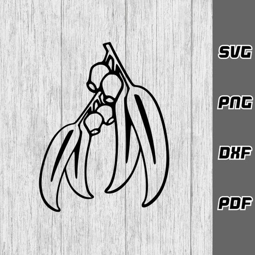 Gumnut Leaves SVG Png Dxf Pdf Cricut Cut File Cut - Etsy