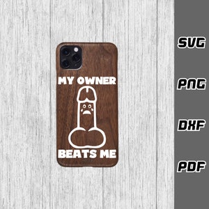 My Owner Beats Me SVG - Png - Dxf - Pdf - Cricut Cut File - SVG Files ...
