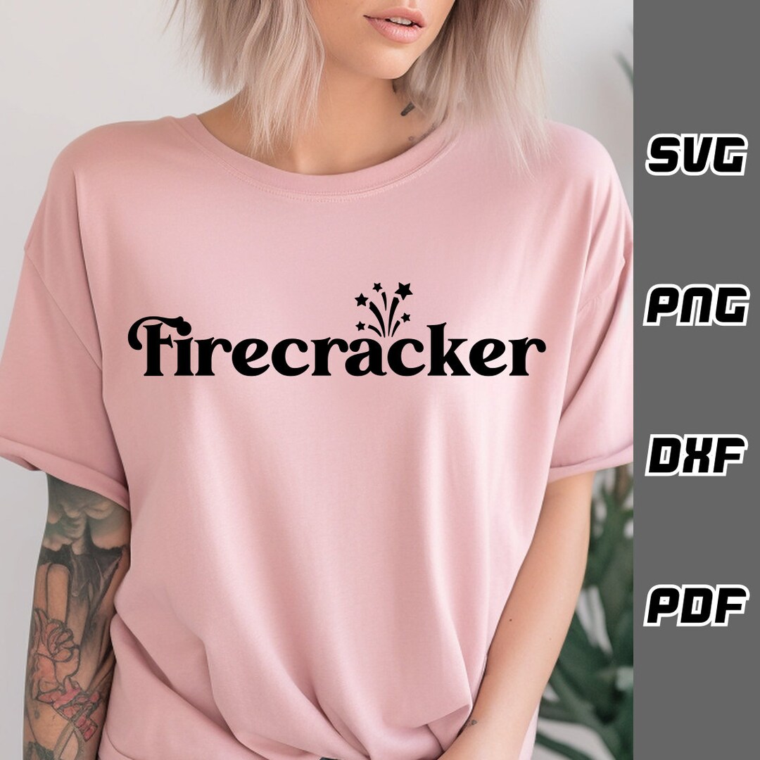 Firecracker SVG - Png - Dxf - Pdf - Cricut Cut File - SVG Files - 4th ...