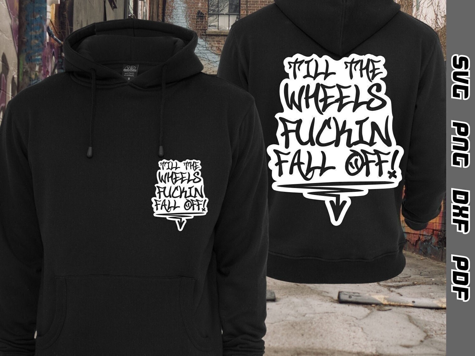 Till the Wheels Fall off SVG Motocross Svg Png Pdf - Etsy