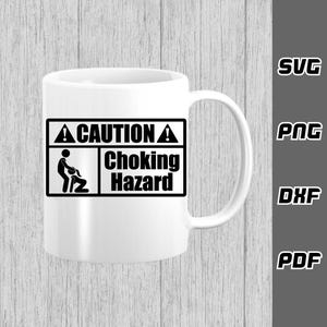 Caution Choking Hazard SVG - Png - Dxf - Pdf - Cricut Cut File - SVG ...