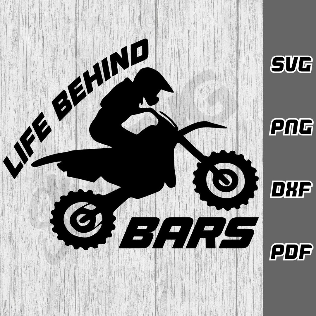 Life Behind Bars SVG - Png - Dxf - Pdf - Cricut Cut File - SVG Files ...