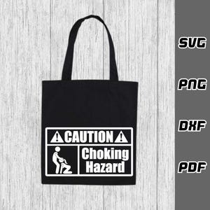 Caution Choking Hazard SVG - Png - Dxf - Pdf - Cricut Cut File - SVG ...