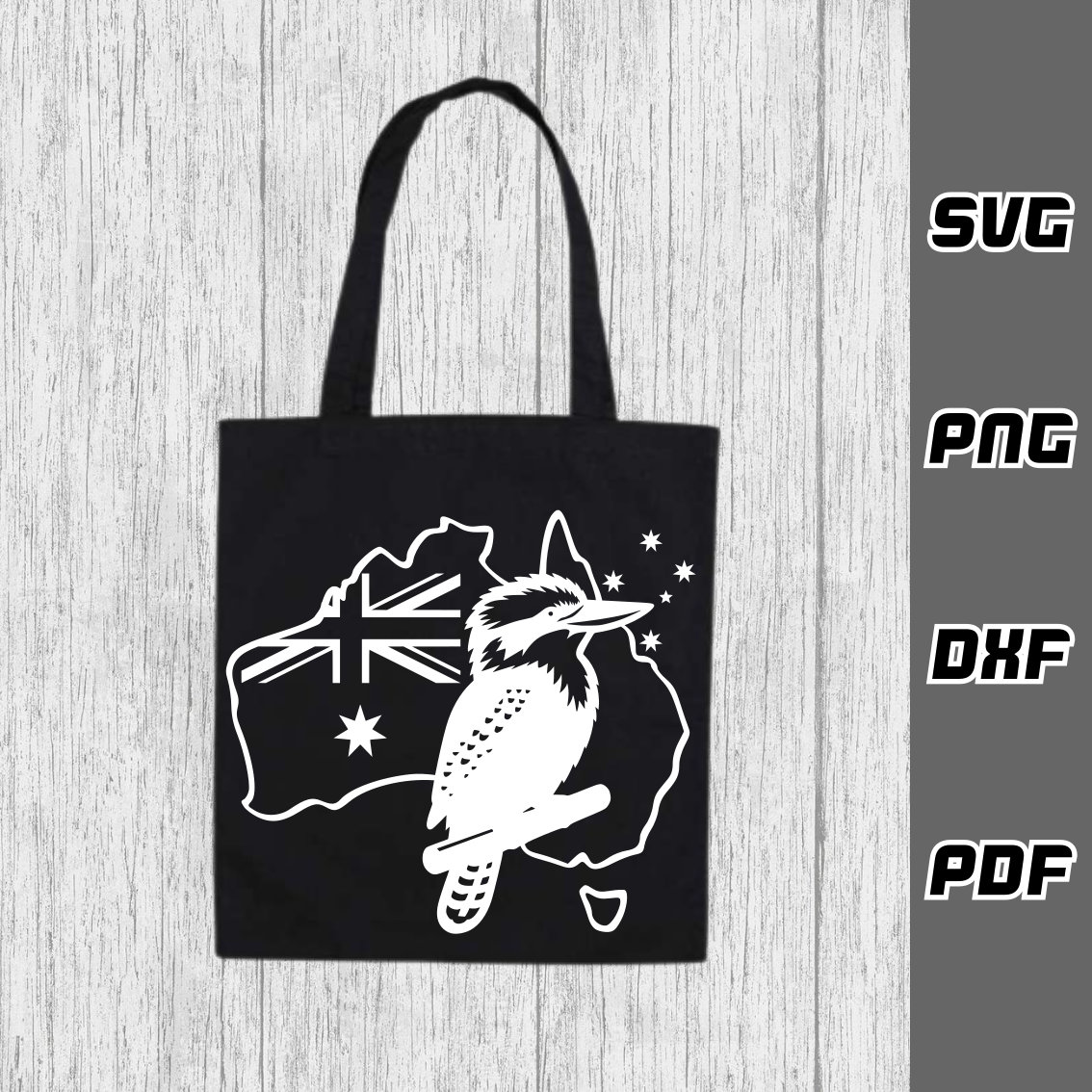 Australia Kookaburra Svg - Png - Dxf - Pdf - Cricut Cut File - Cut File ...