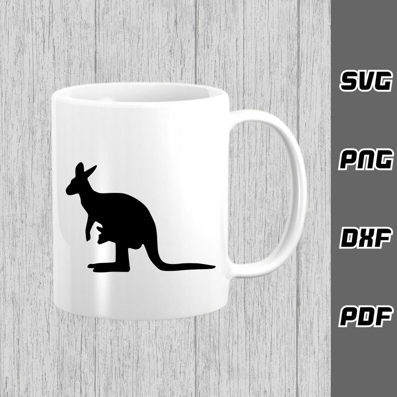 Kangaroo SVG - Joey Svg - Png - Dxf - Pdf - Cricut Cut File - Cut File ...