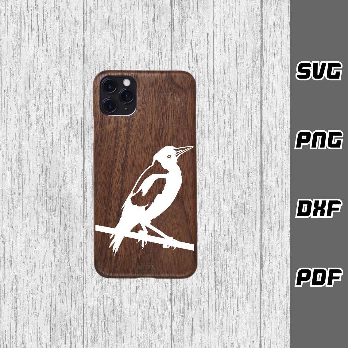 Magpie SVG - Png - Dxf - Pdf - Cricut Cut File - Bird Shirt Svg - Cut ...