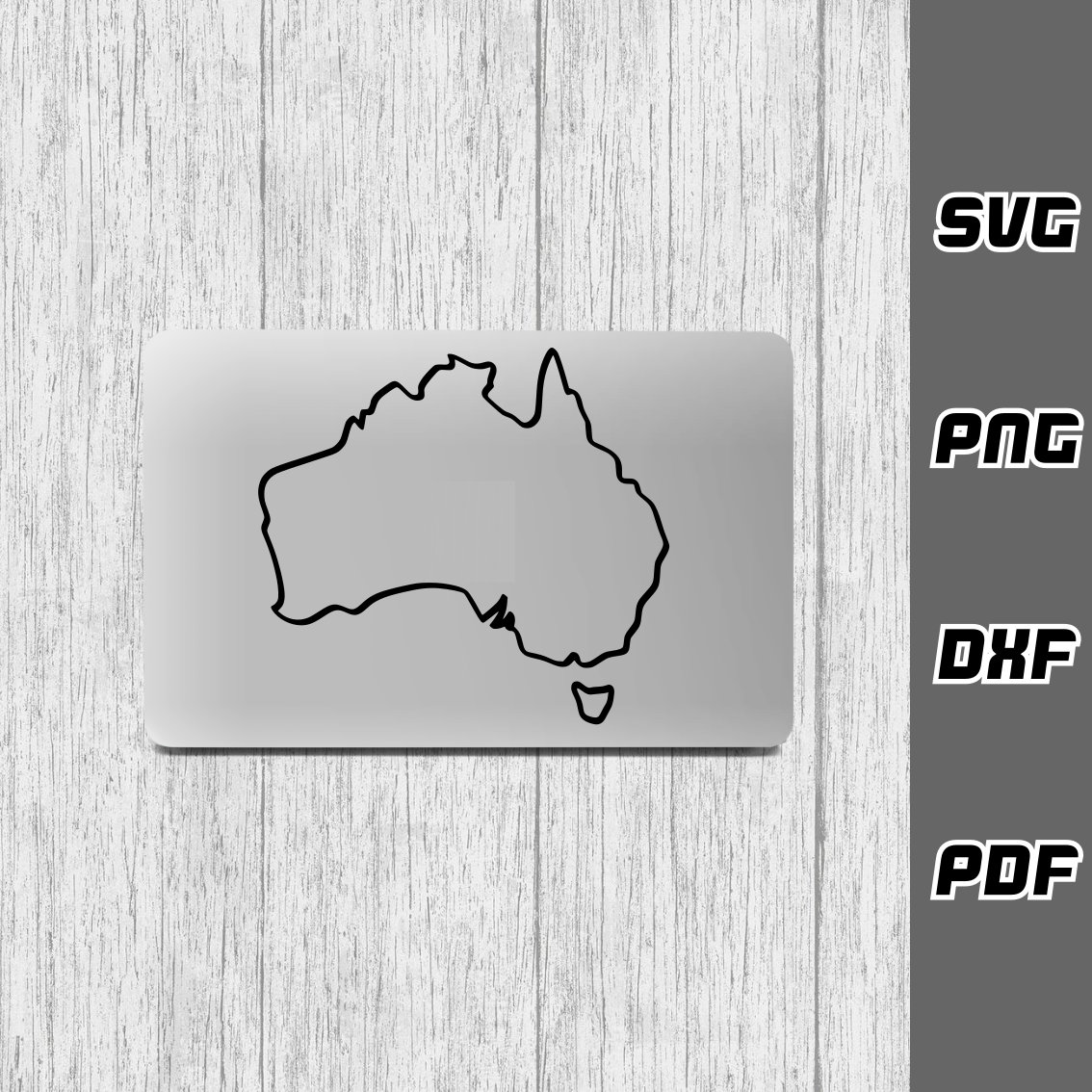 Australia SVG Australia Map Outline Svg Png Dxf Pdf - Etsy Canada