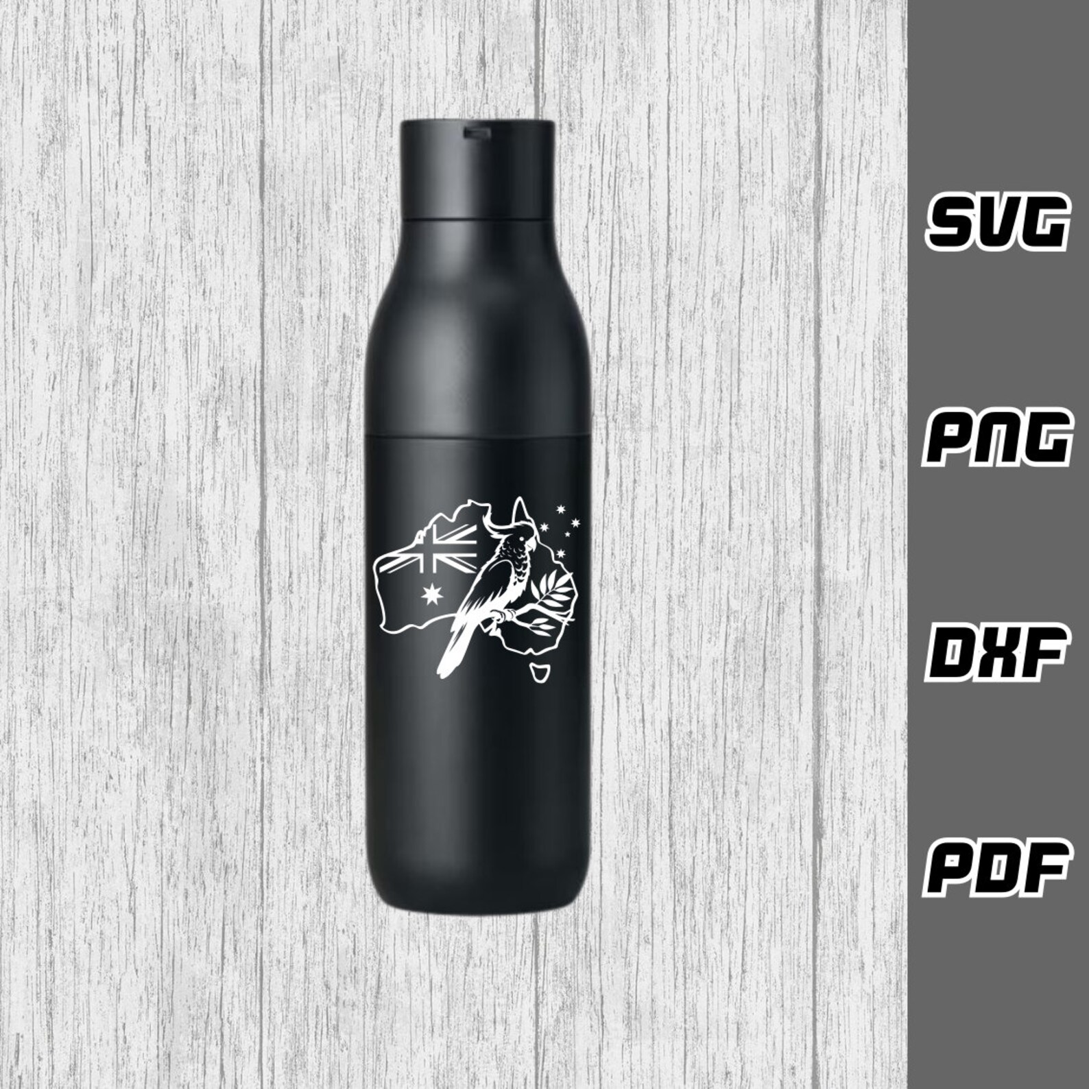 Australia Cockatoo Svg - Png - Dxf - Pdf - Cricut Cut File - Cut File ...