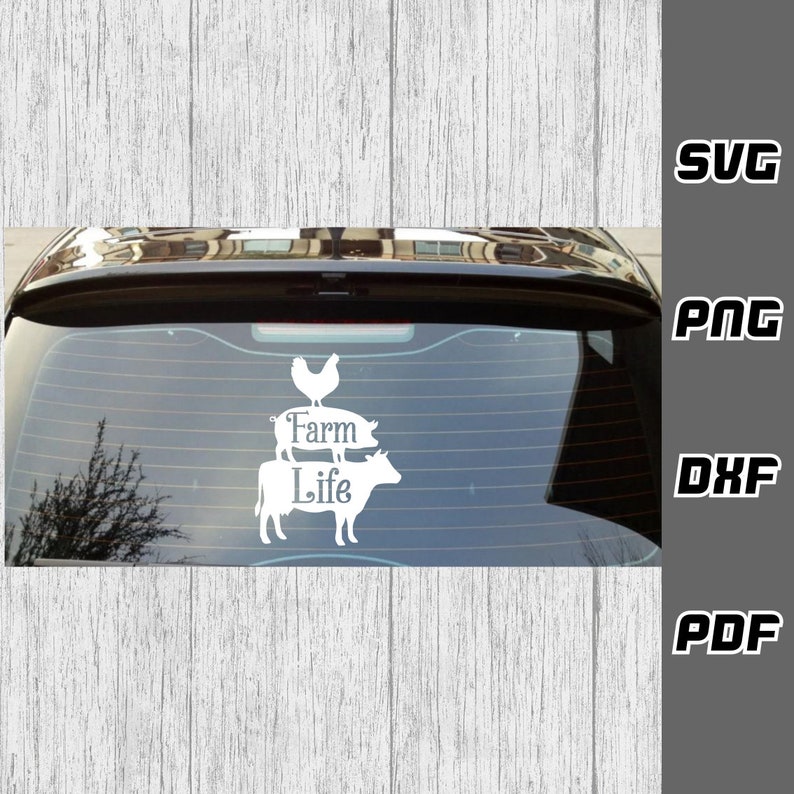 Farm Life SVG - Png - Pdf - Cricut Cut File - Digital Download ...