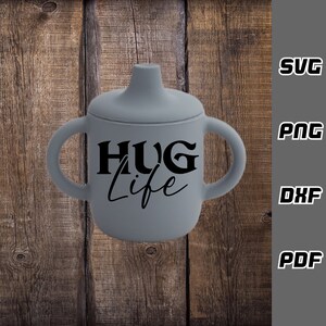Hug Life SVG - Png - Dxf - Pdf - Cricut Cut File - Baby Svg - Digital ...
