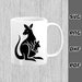 Kangaroo With Joey Svg - Png - Dxf - Pdf - Cricut Cut File - Cut File ...