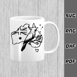 Australia Cockatoo Svg - Png - Dxf - Pdf - Cricut Cut File - Cut File ...