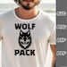 Wolf Pack SVG - Png - Dxf - Pdf - Cricut Cut File - Wolf Head Svg ...
