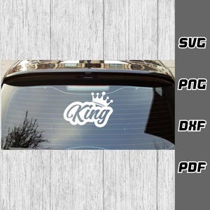 King Svg - Png - Dxf - Pdf - Cricut Cut File - SVG Cut File - Crown Svg ...