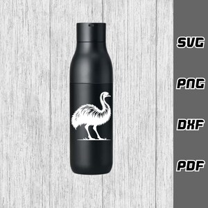 Emu SVG - Png - Dxf - Pdf - Cricut Cut File - Bird Svg - Silhouette Svg ...