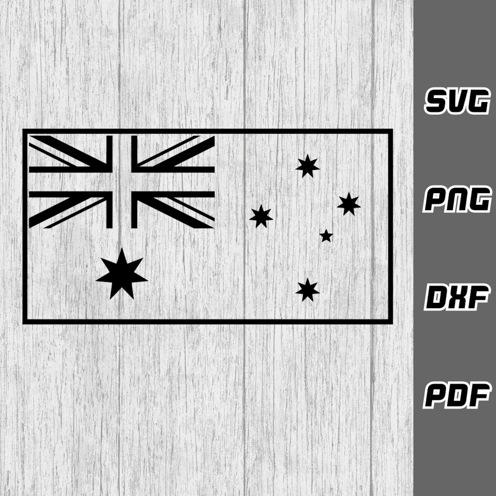 Australia Flag Svg Aussie Svg Png Dxf Pdf Cricut Cut - Etsy Australia