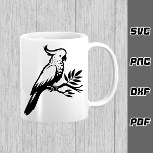 Cockatoo SVG - Png - Dxf - Pdf - Cricut Cut File - Bird Svg - Cocky Svg ...