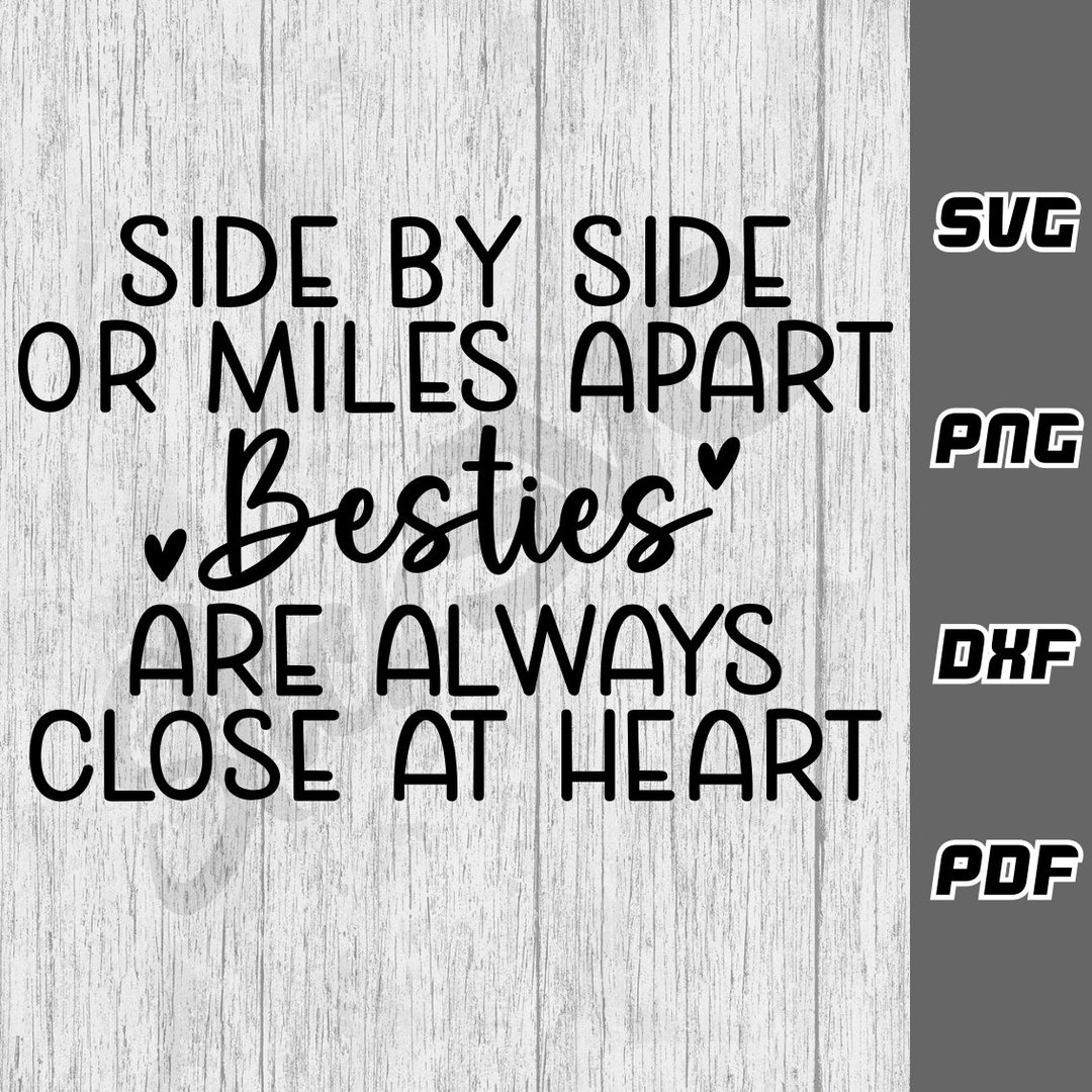 Besties SVG - Png - Dxf - Pdf - Cricut Cut File - SVG Files - Bestie ...