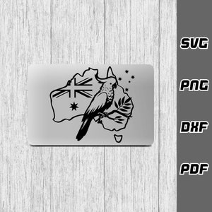 Australia Cockatoo Svg - Png - Dxf - Pdf - Cricut Cut File - Cut File ...