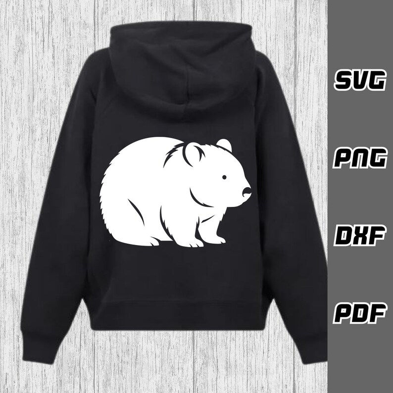 Wombat SVG - Png - Dxf - Pdf - Cricut Cut File - Wombat Shirt Svg - Cut ...