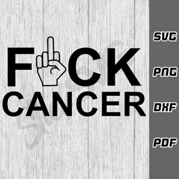 Cancer Svg - Etsy