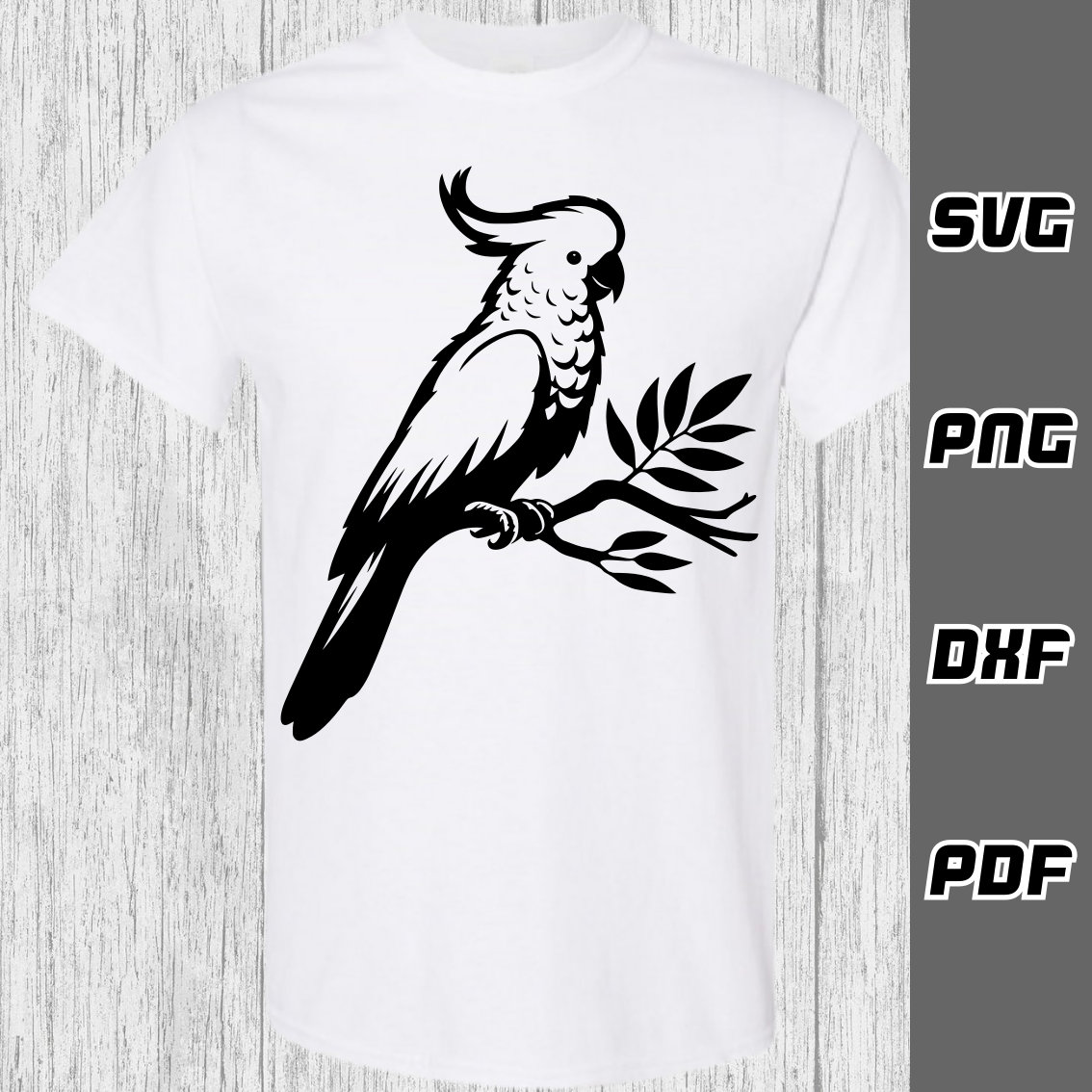 Cockatoo SVG - Png - Dxf - Pdf - Cricut Cut File - Bird Svg - Cocky Svg ...