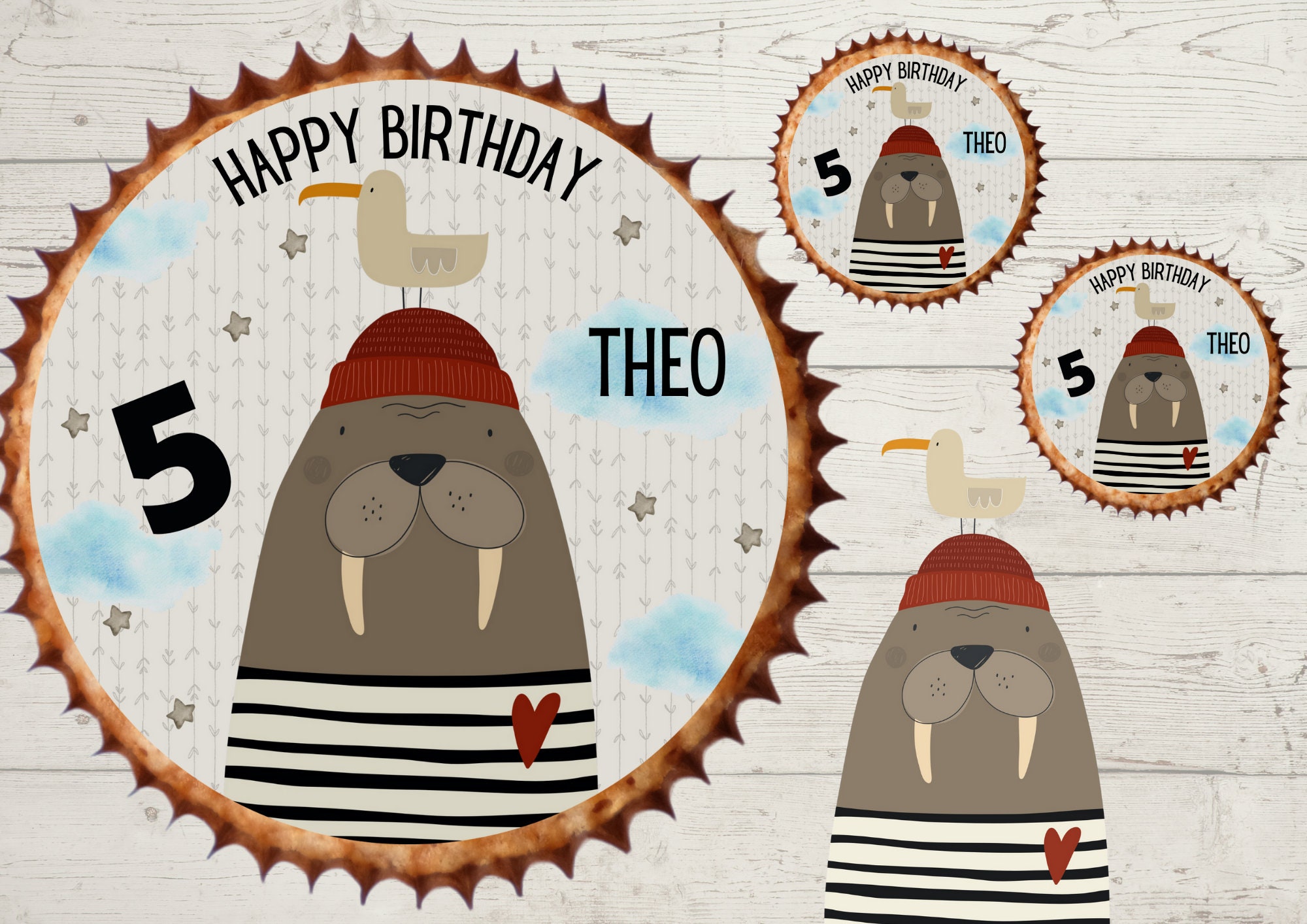 Walrus Birthday Cake Video