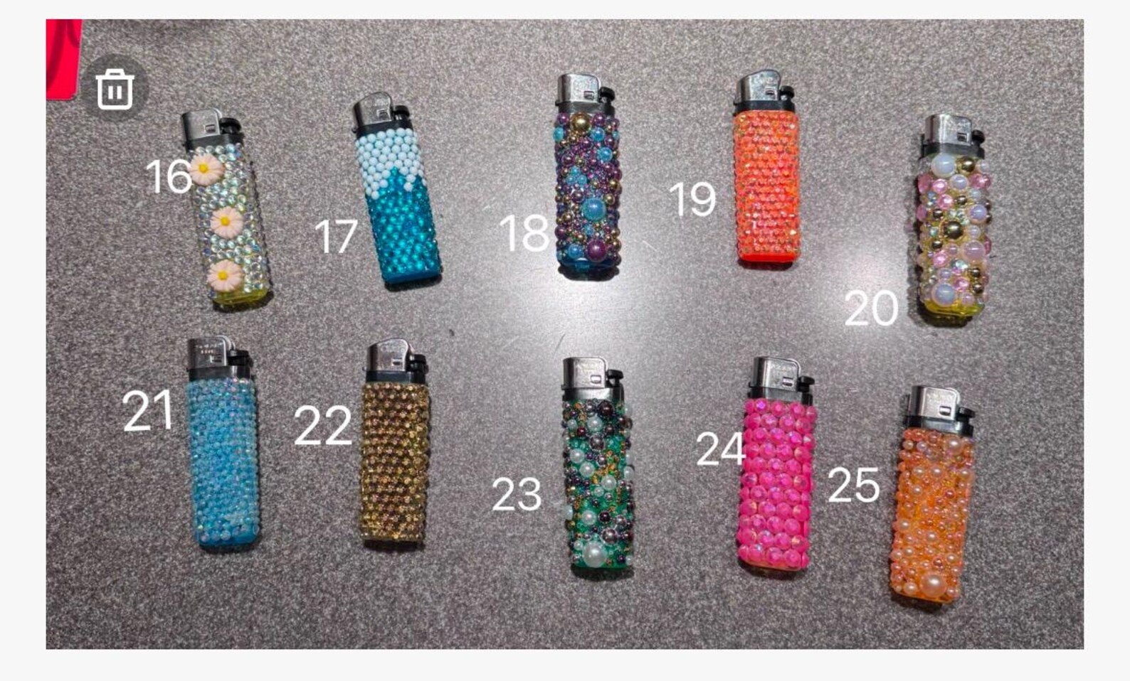 Rhinestone Lighters - Etsy