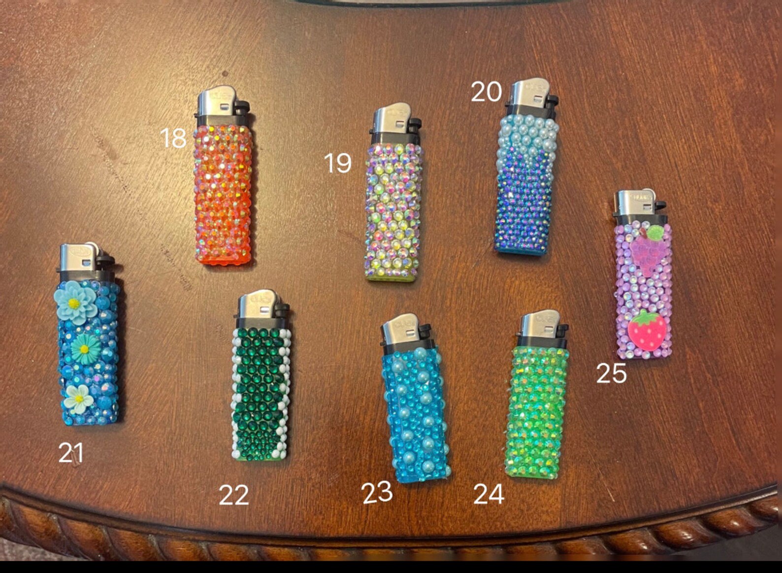 Rhinestone Lighters - Etsy