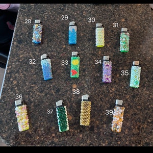 Rhinestone Lighters - Etsy