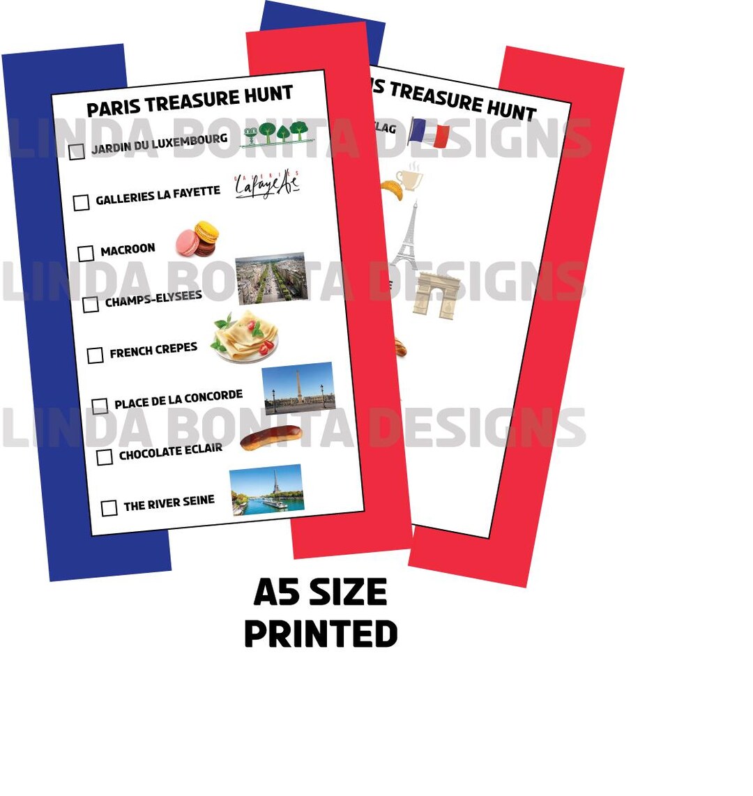 Paris Scavenger Hunt for Kids, Paris Treasure Hunt, Paris Vacation ...