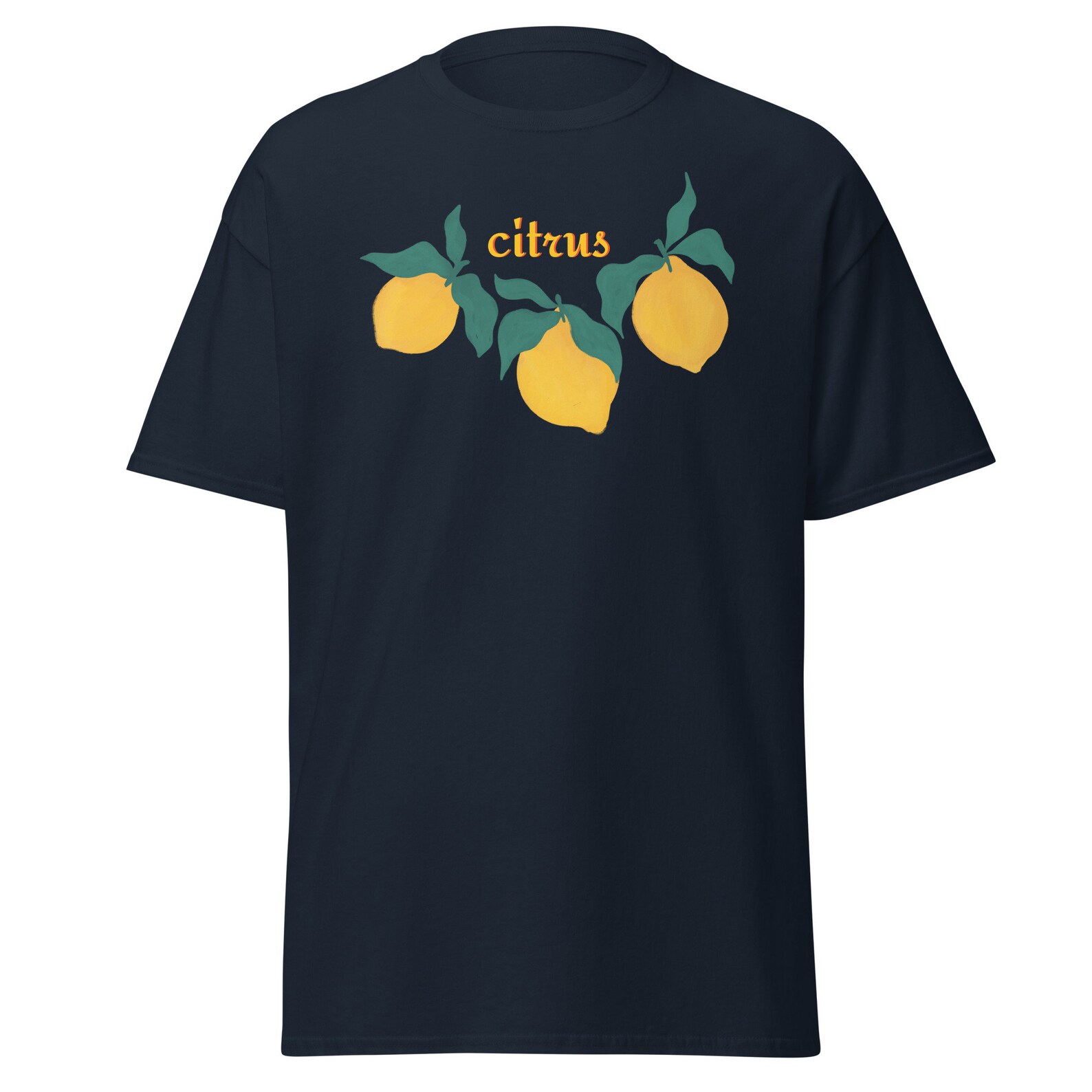 Citrus Lemon Tshirt Positano Limoncello Fruity Lemon Print Tee - Etsy