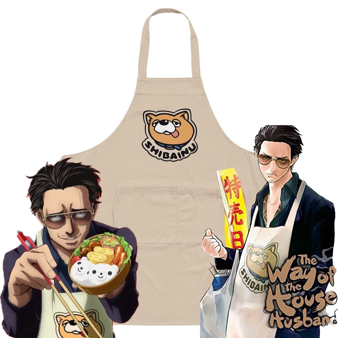 The Way of the Househusband Apron Anime | Apron for Men | Shibainu ...