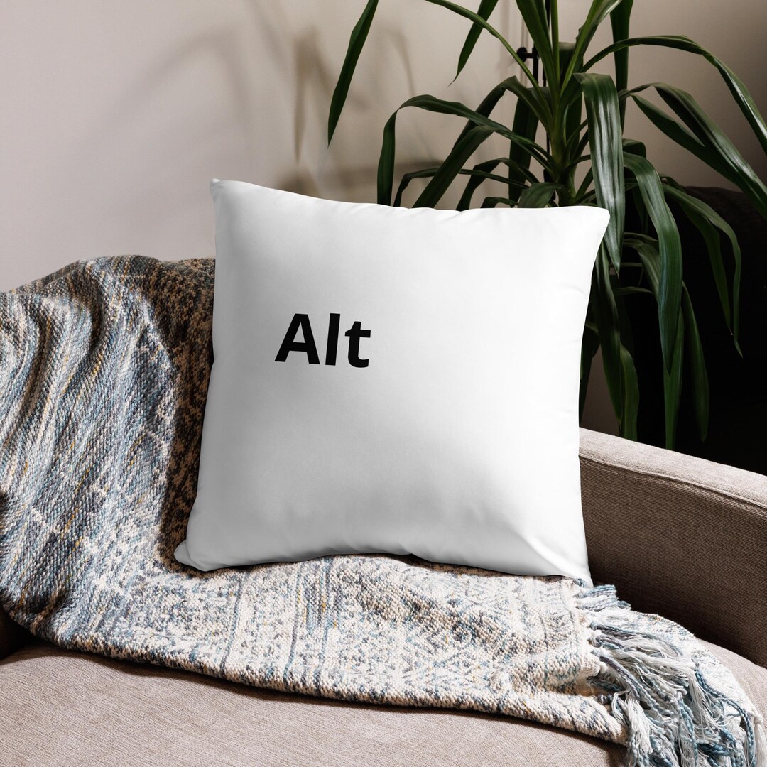 ALT Key Pillow – Fun Keyboard Cushion for Programmers, Gamers & Tech ...