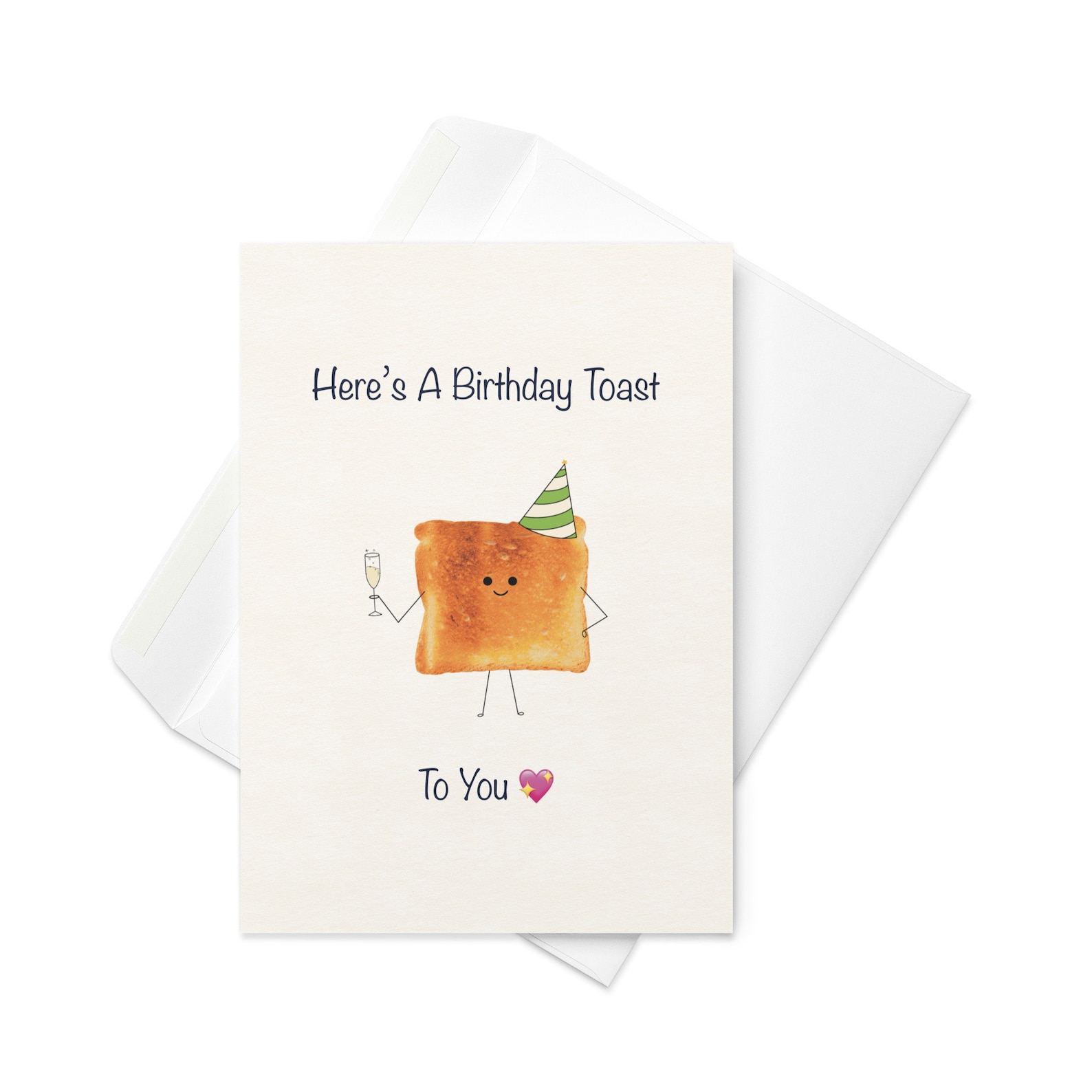 Here is a Birthday Toast to You | Birthday Card | Happy Birthday ...