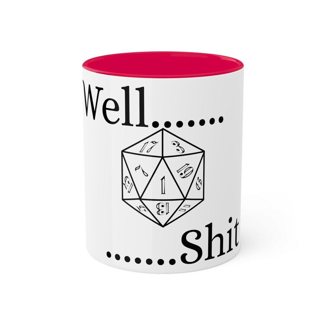 D&D Mug Dnd TTRPG Dice Dungeons and Dragons Ceramic Tea Mug Coffee Mug ...
