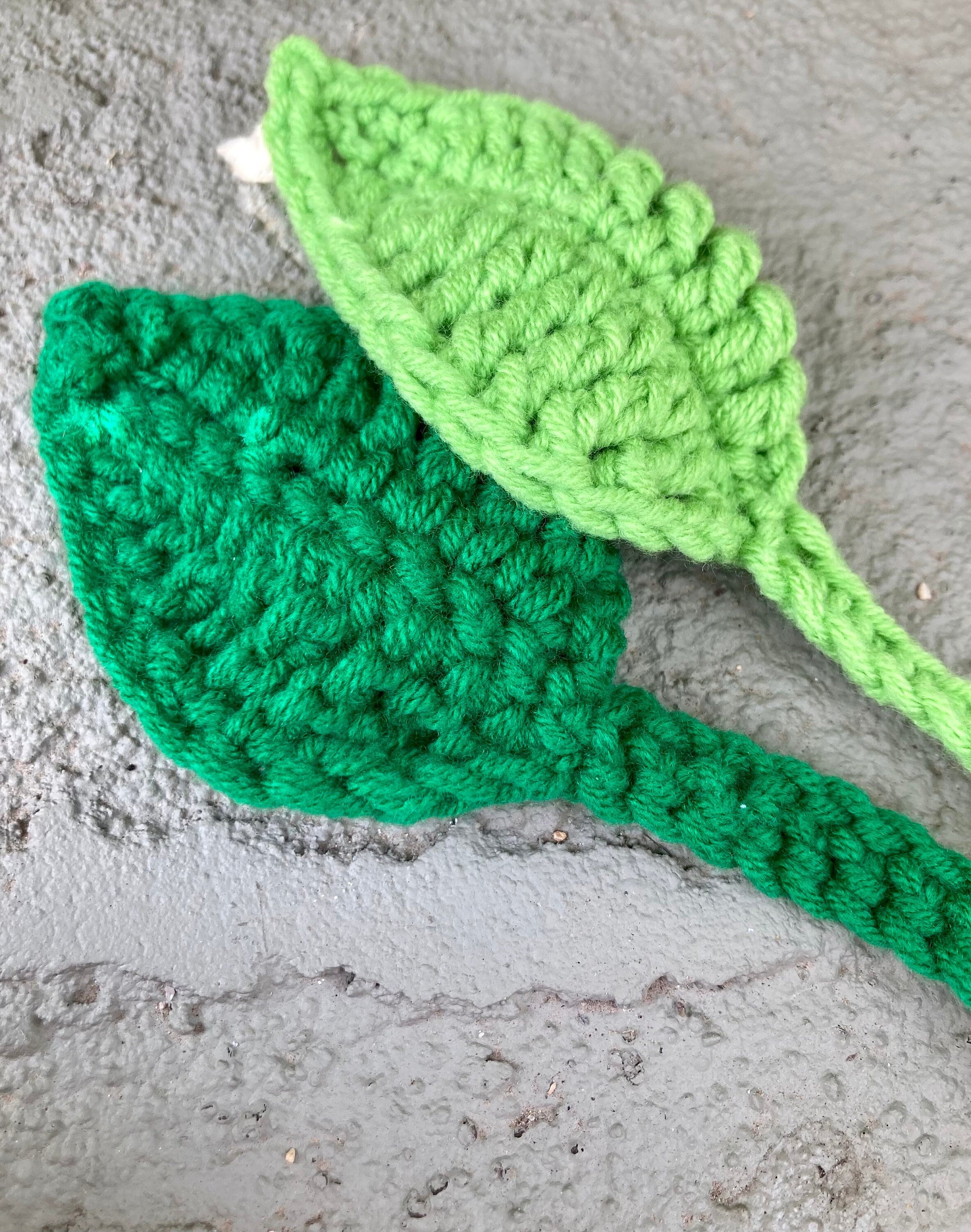 Crochet Leaf Cable Tie, Plant Lover Gift - Etsy
