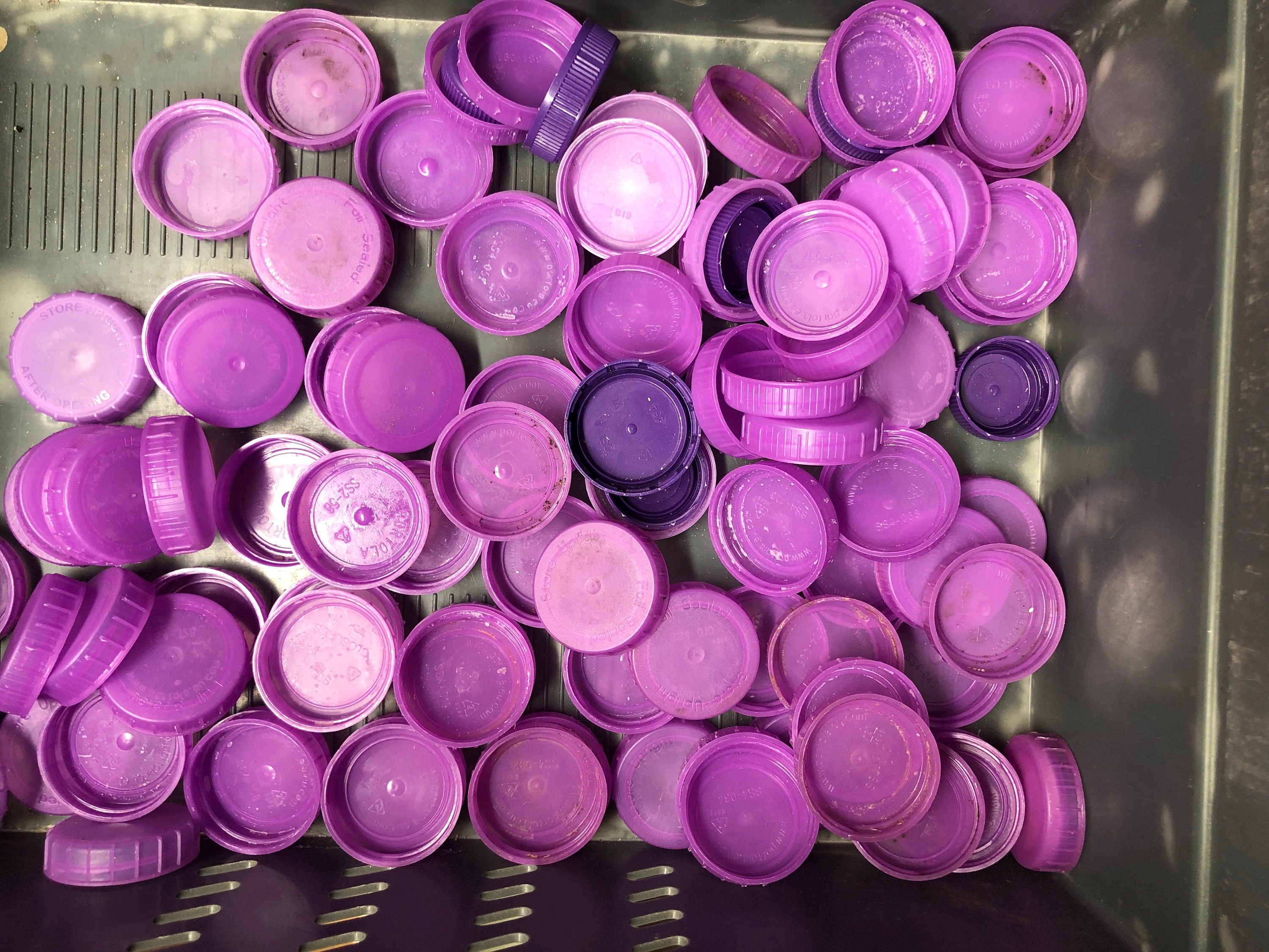 Plastic Bottle Tops for Craft and Art Projects - Etsy