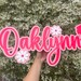 Double Layer Name Plaque, Name Plaque, Acrylic Plaque, Bedroom Decor ...