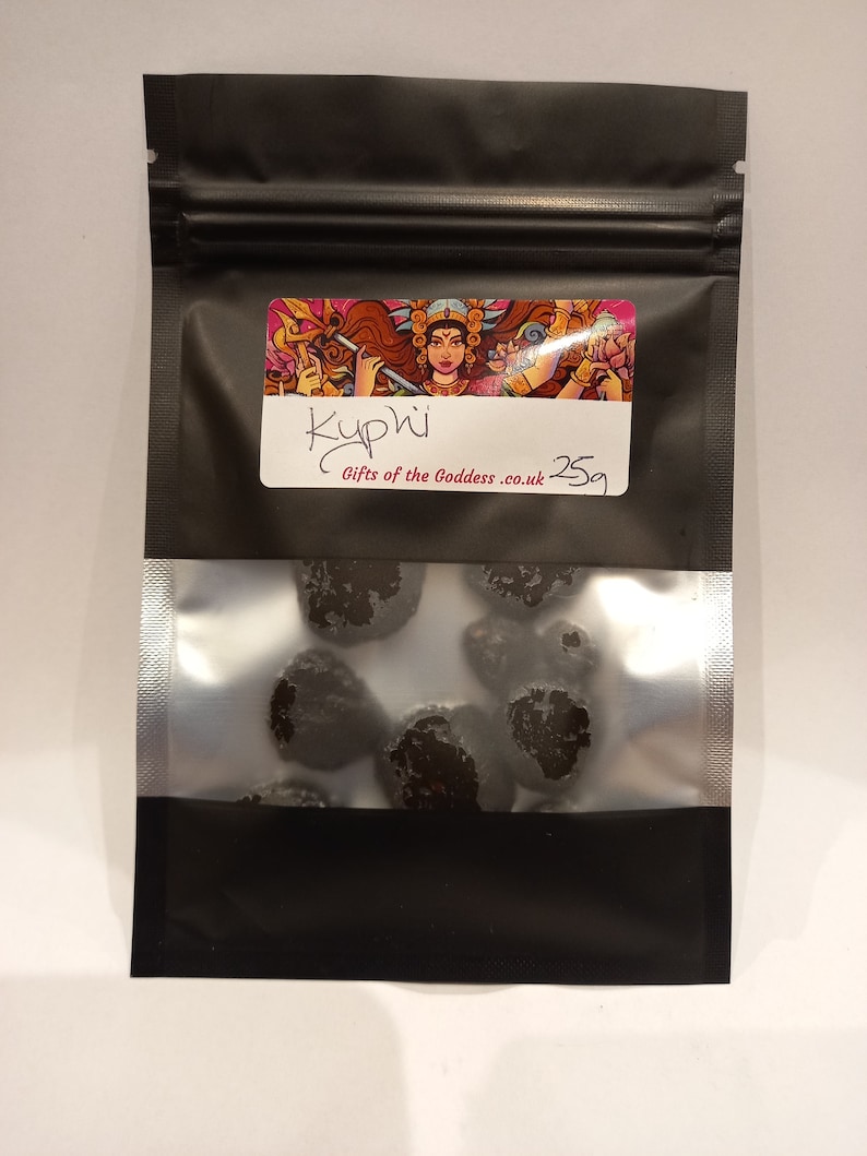 Kyphi Sacred Egyptian Temple Incense - Edfu Recipe - Etsy