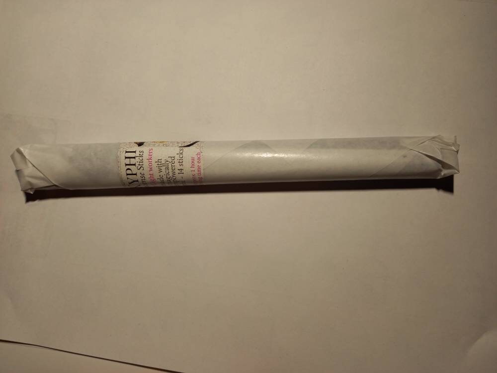 Kyphi Sacred Temple Incense Sticks. Magically Empowered by Bast and ...