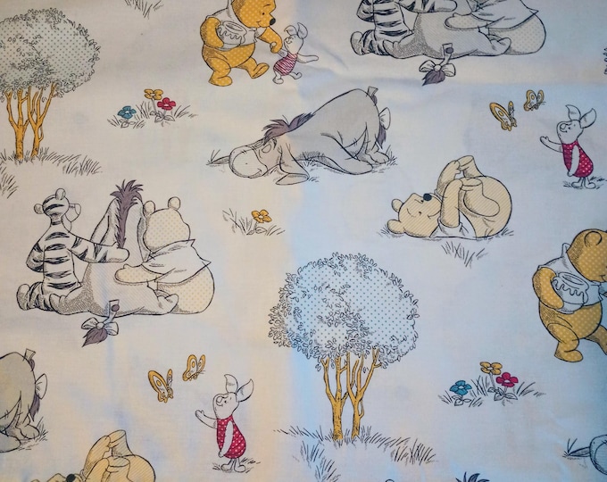 Winnie the Pooh Fabric, Pooh Fabric, Pooh and Friends, Pooh, WTP ...