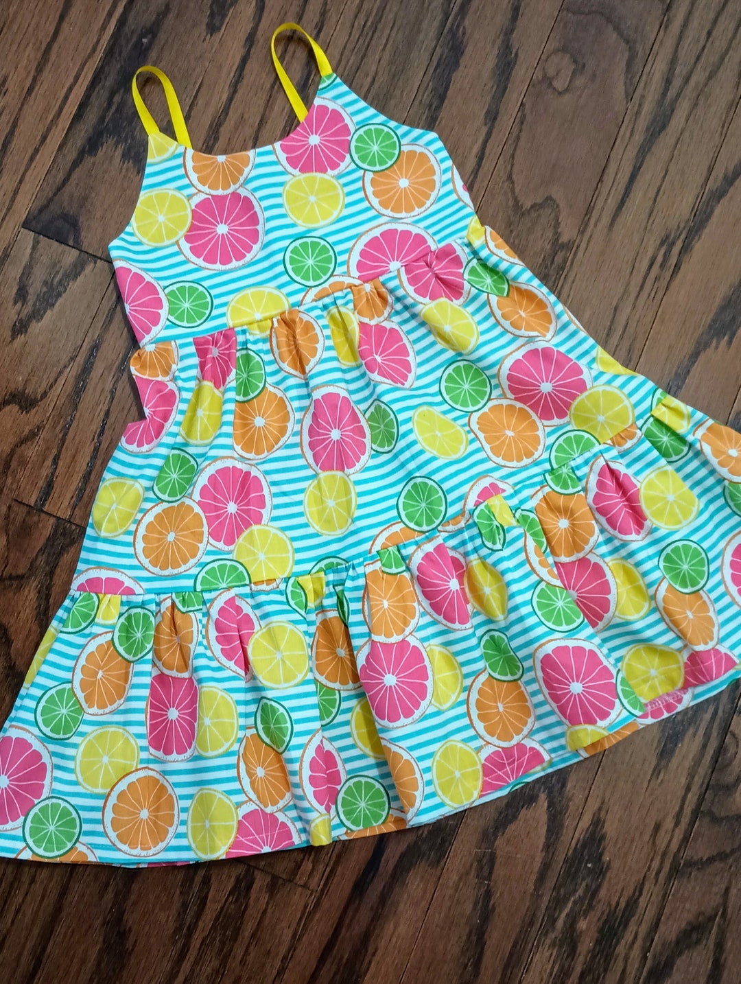 Fruit Dress, Lemon Dress, Orange Dress, Lime Dress, Grapefruit Dress ...
