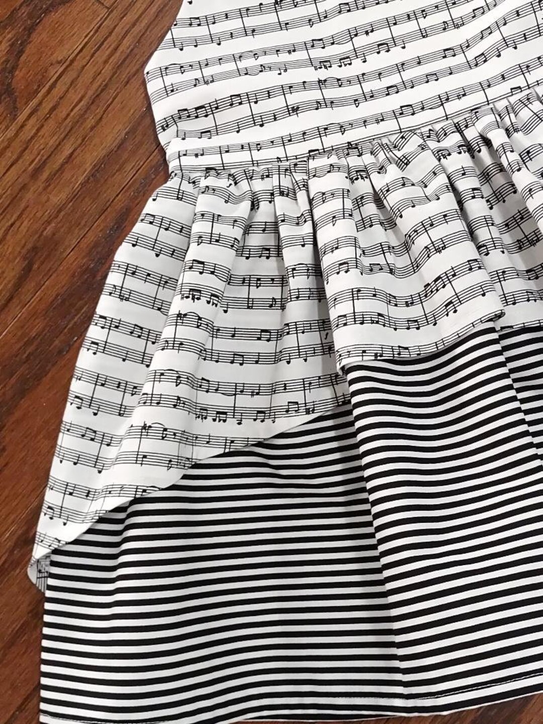 Girl's Music Dress, Music Notes, Music Note Dress, Music Dress, High ...