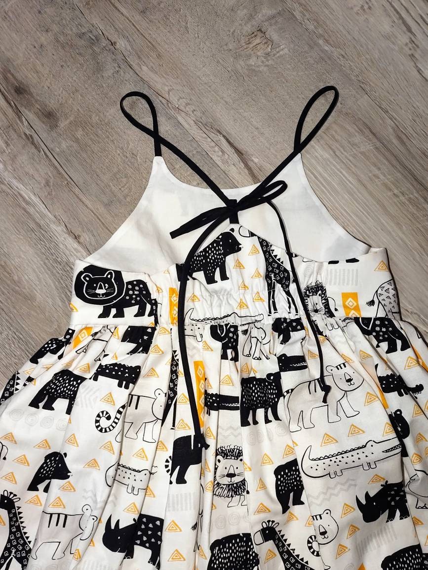Girl's Safari Dress Safari Dress Animal Dress Safari - Etsy