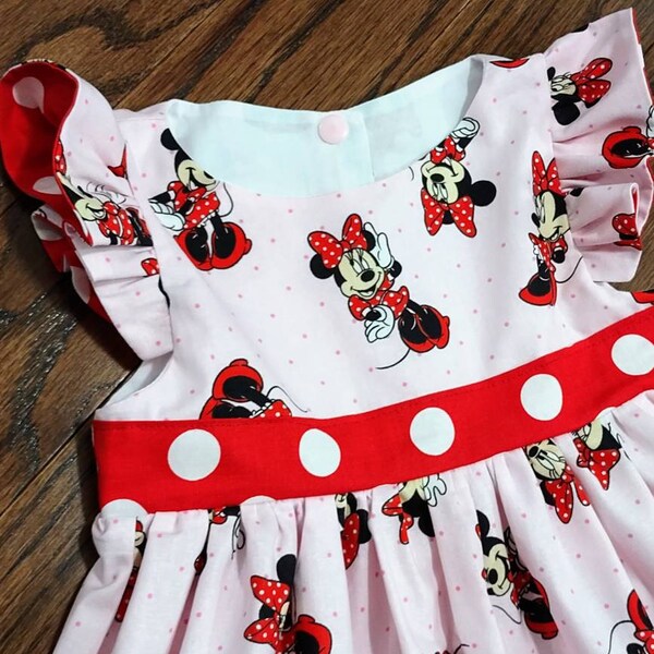 Minnie Mouse Light Pink Dress Png - Etsy