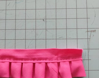 Hot Pink Ruffle Trim - Etsy