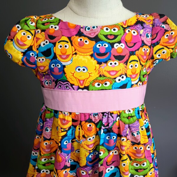 Sesame Street Dress - Etsy